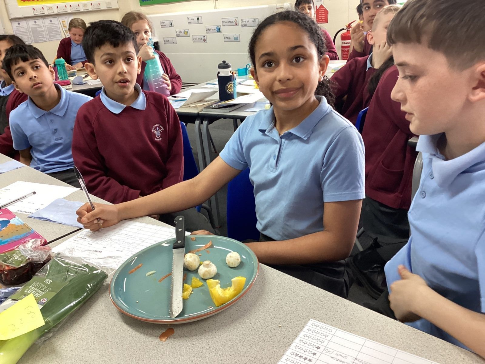 Whittaker Moss Primary School - Vegetable Tasting