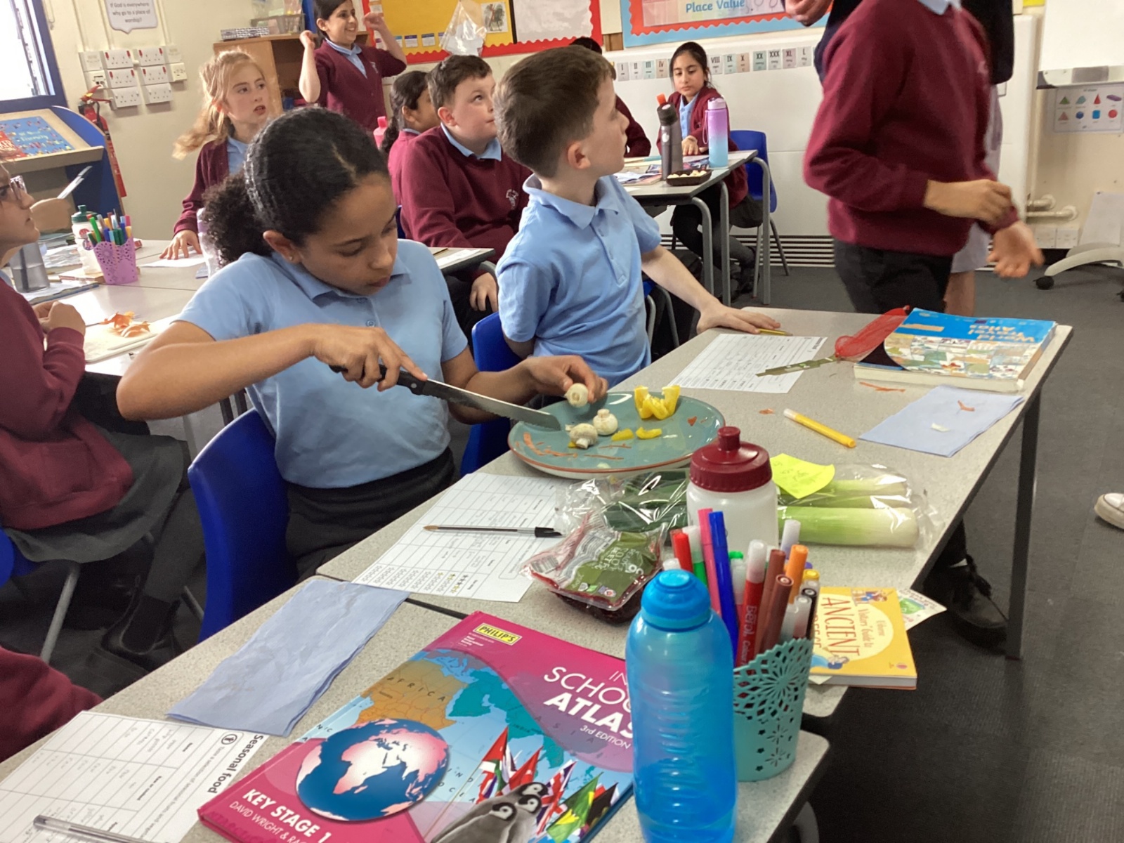 Whittaker Moss Primary School - Vegetable Tasting